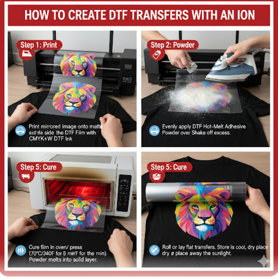 How to Create DTF Transfers – Step by Step Guide 1
