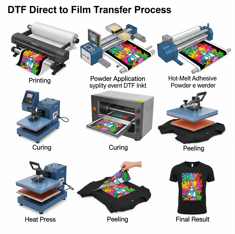 1 What Are DTF Transfers –Durable Custom Printing Solutions – Gang Sheet