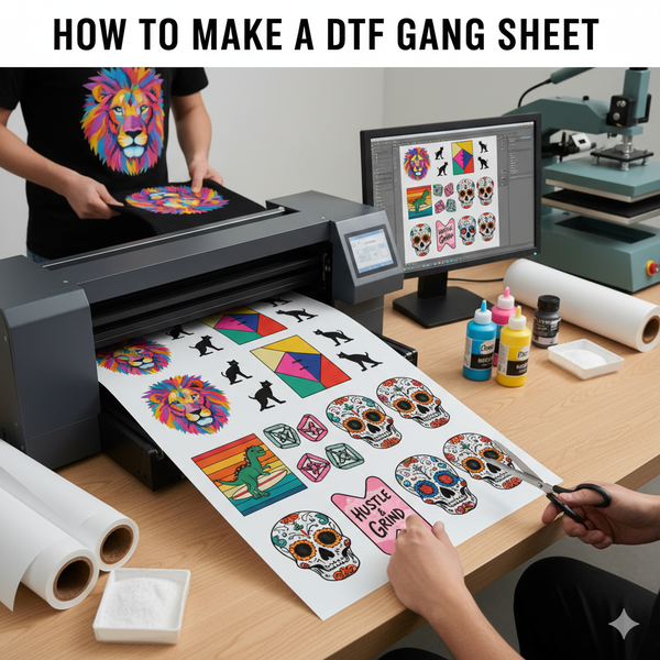 How to Make a DTF Gang Sheet for Efficient Printing1