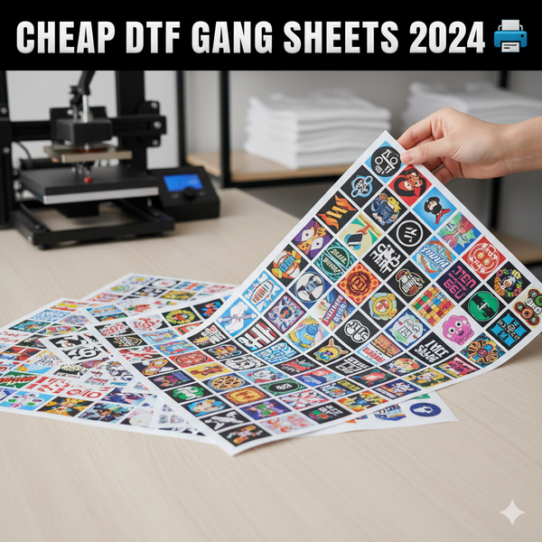 Cheap DTF Gang Sheets: Affordable Custom Print Solutions